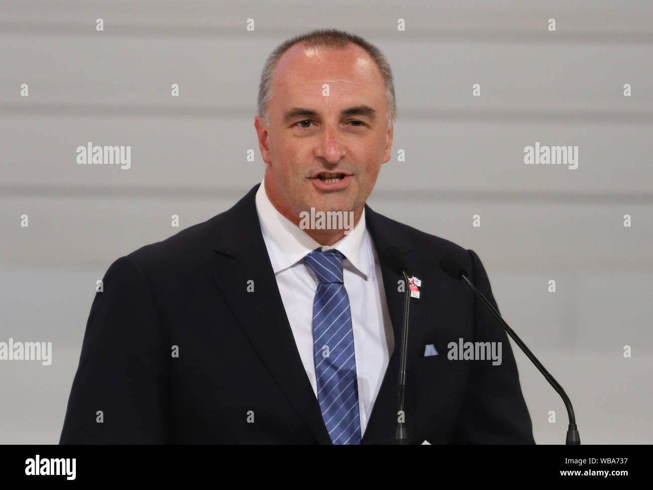 Tokyo, Japan. 25th Aug, 2019. International Paralympic Committee vice ...
