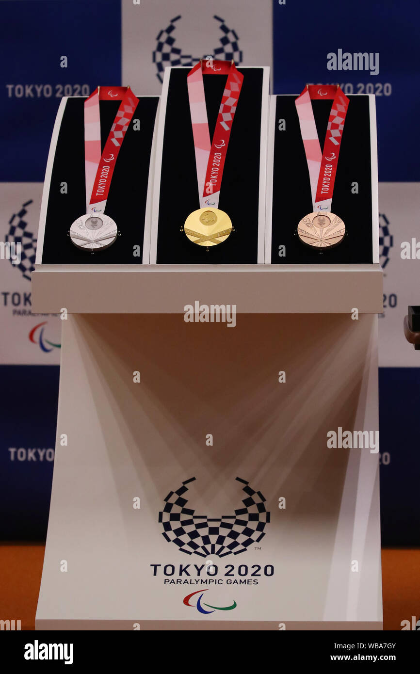 Medals, AUGUST 25, 2019 : The Tokyo Organizing Committee of the Olympic ...