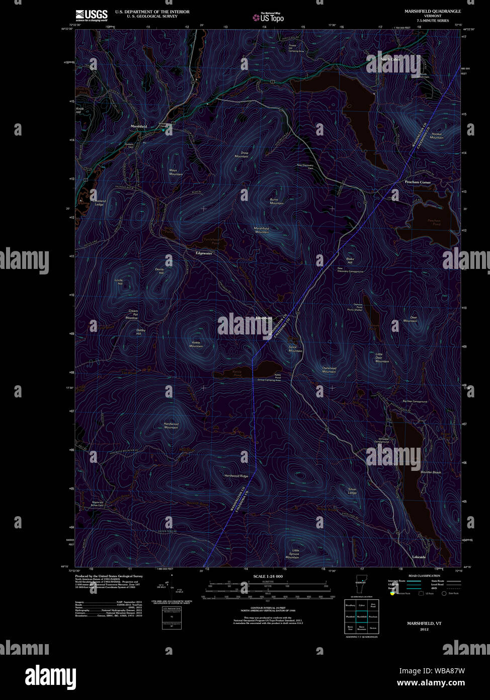 Map of marshfield hi-res stock photography and images - Alamy