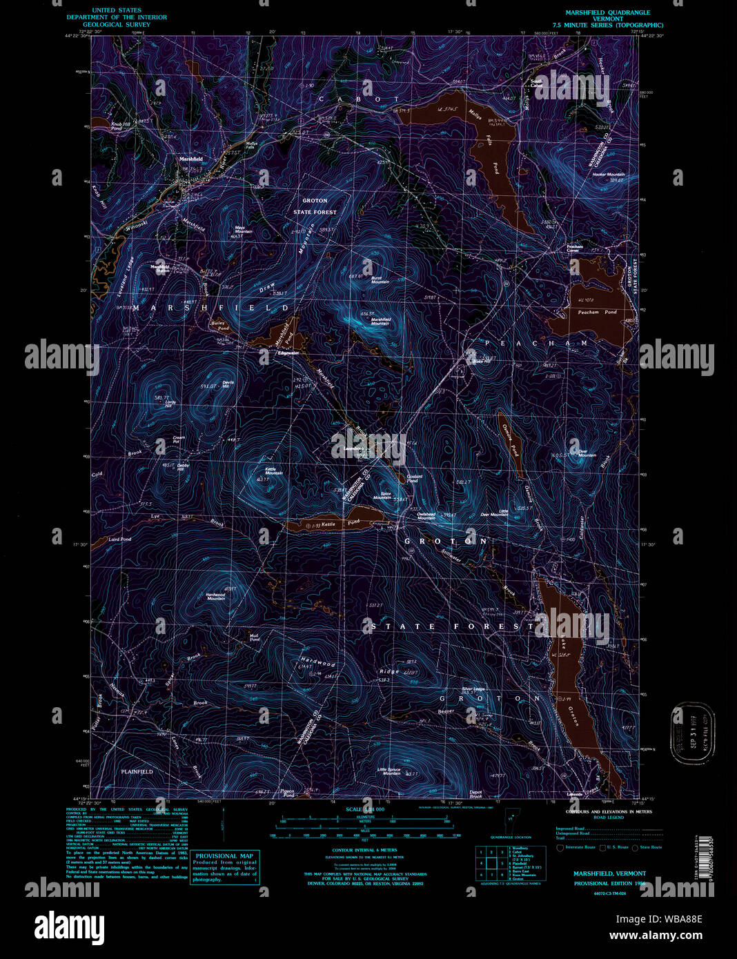 Marshfield map hi-res stock photography and images - Alamy
