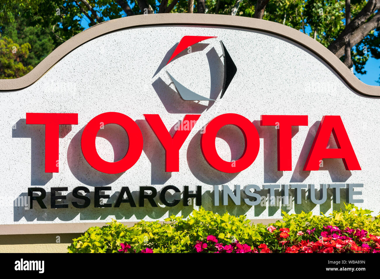 Toyota Research Institute office in Silicon Valley. TRI is subsidiary ...