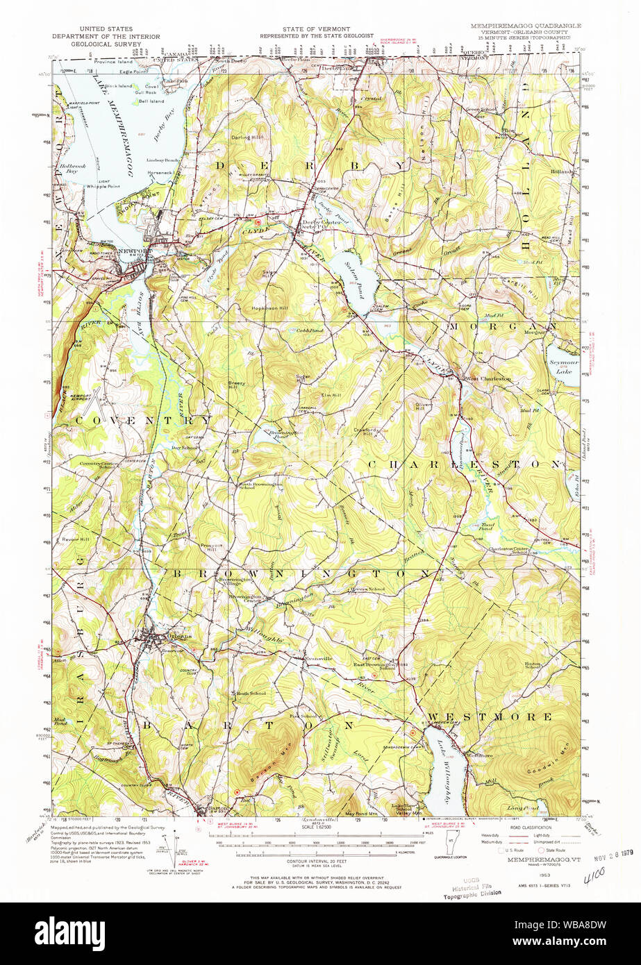 Memphremagog Cut Out Stock Images & Pictures - Alamy