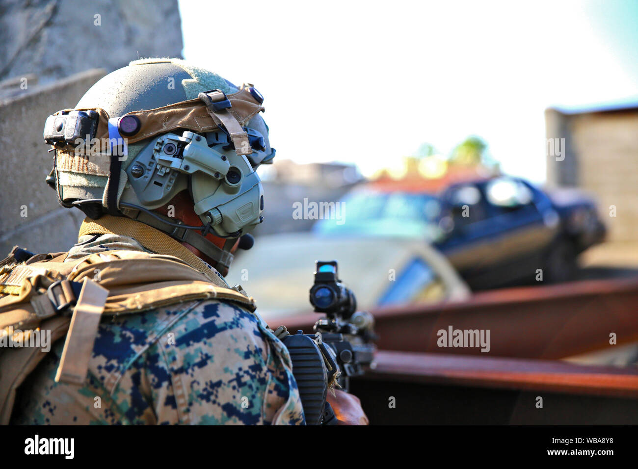 The Marine Corps Warfighting Laboratory executed Project Metropolis II ...
