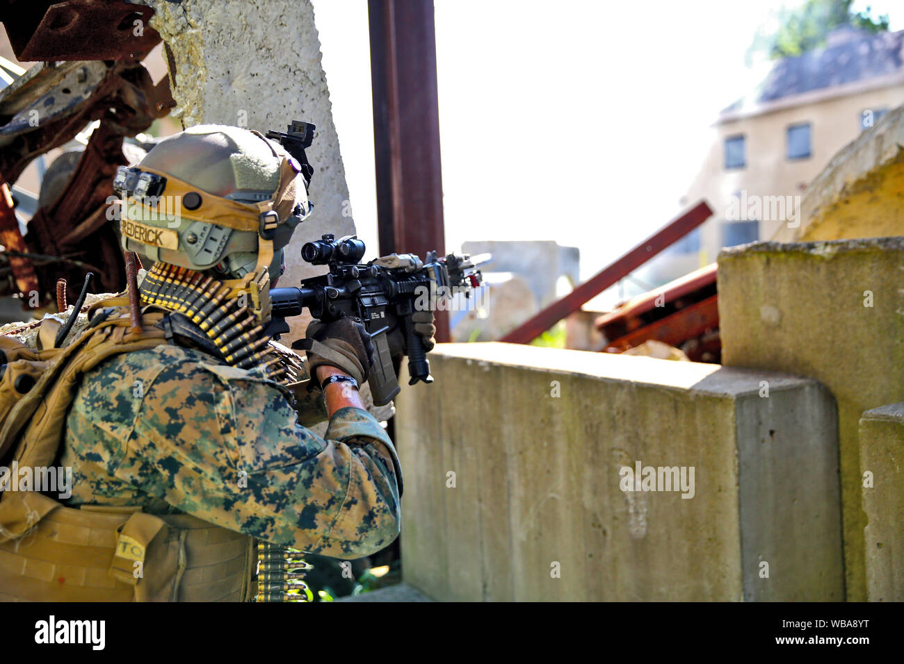 The Marine Corps Warfighting Laboratory executed Project Metropolis II ...