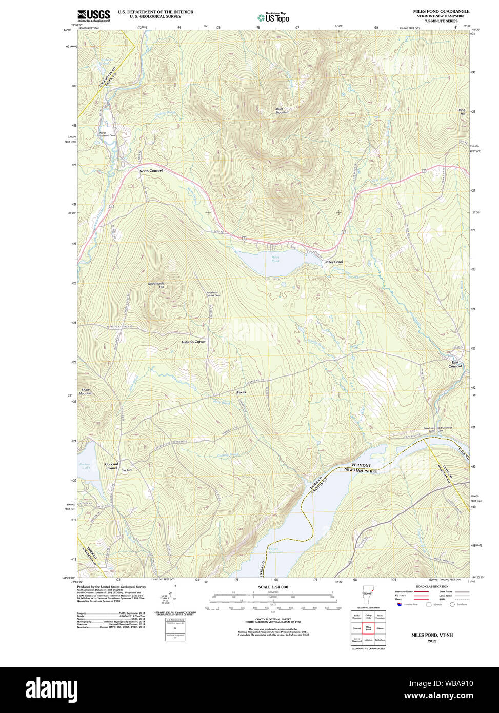 Miles pond hi-res stock photography and images - Alamy