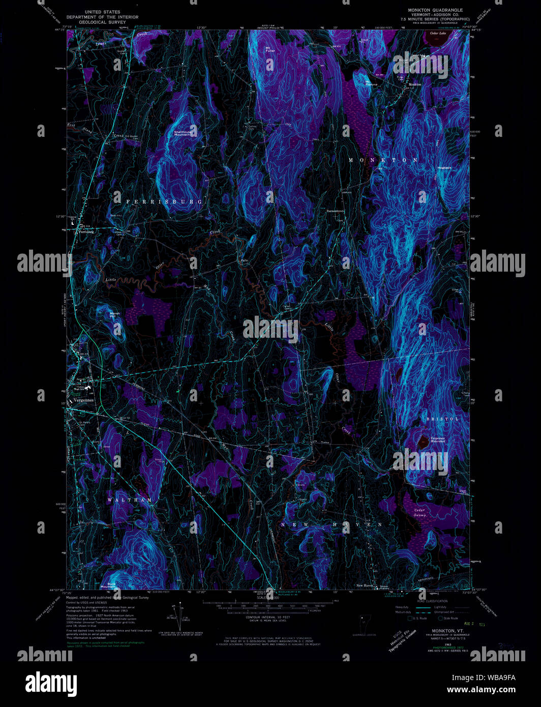 Map of monkton hi-res stock photography and images - Alamy