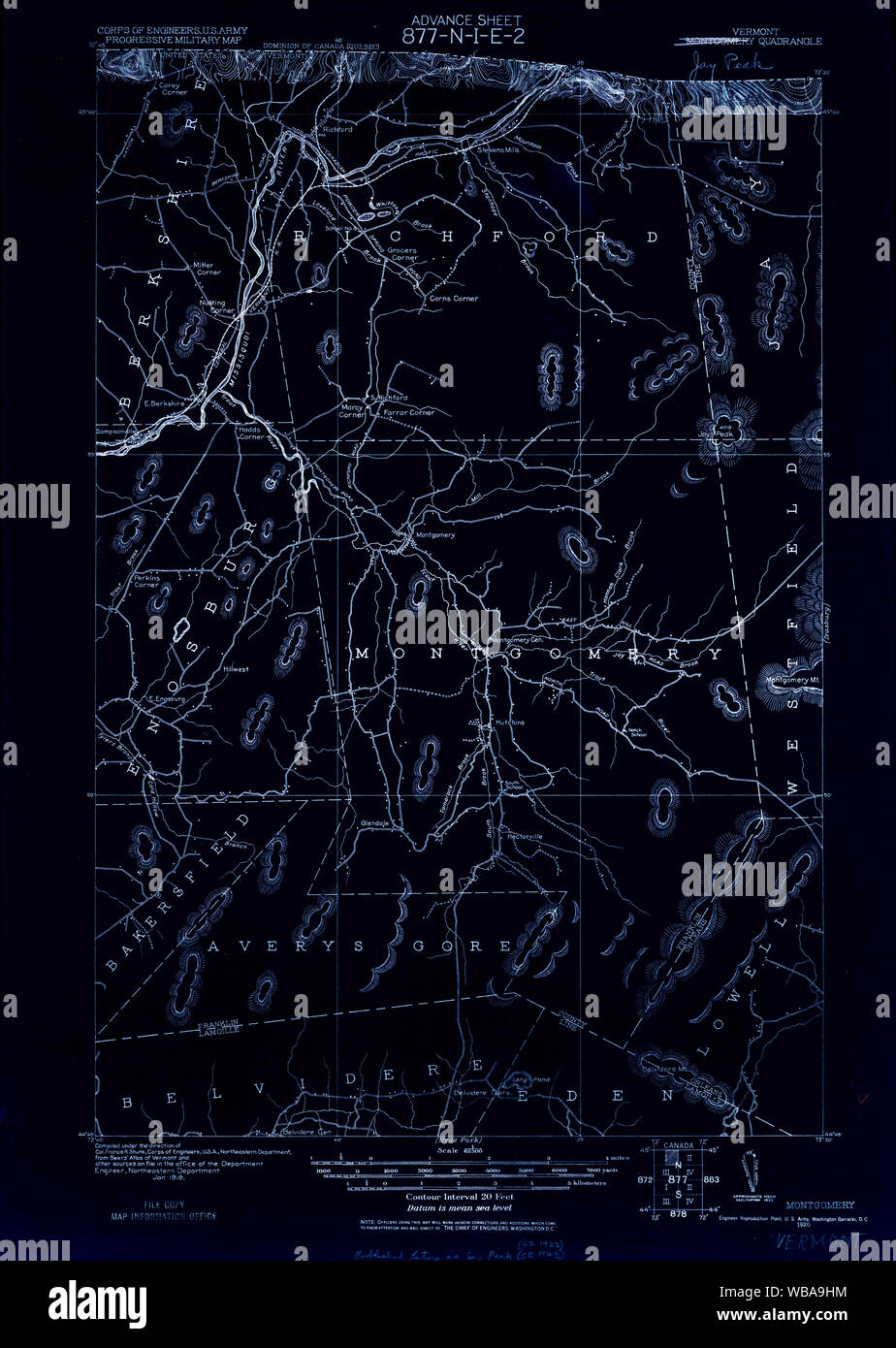 Montgomery vermont hi-res stock photography and images - Alamy