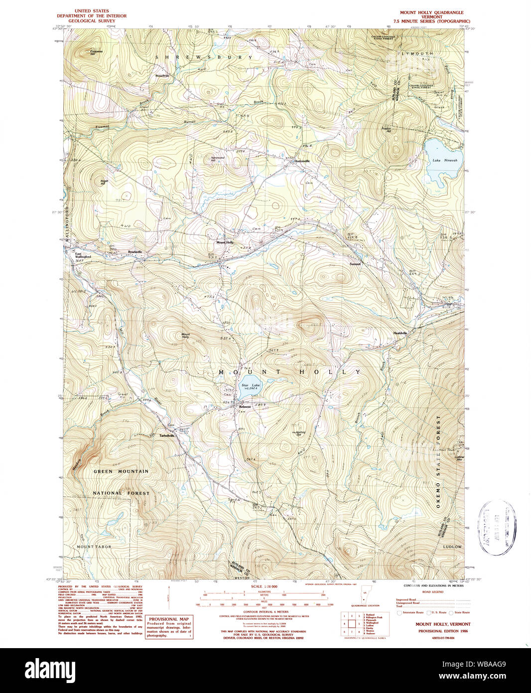 Mount holly map hi-res stock photography and images - Alamy