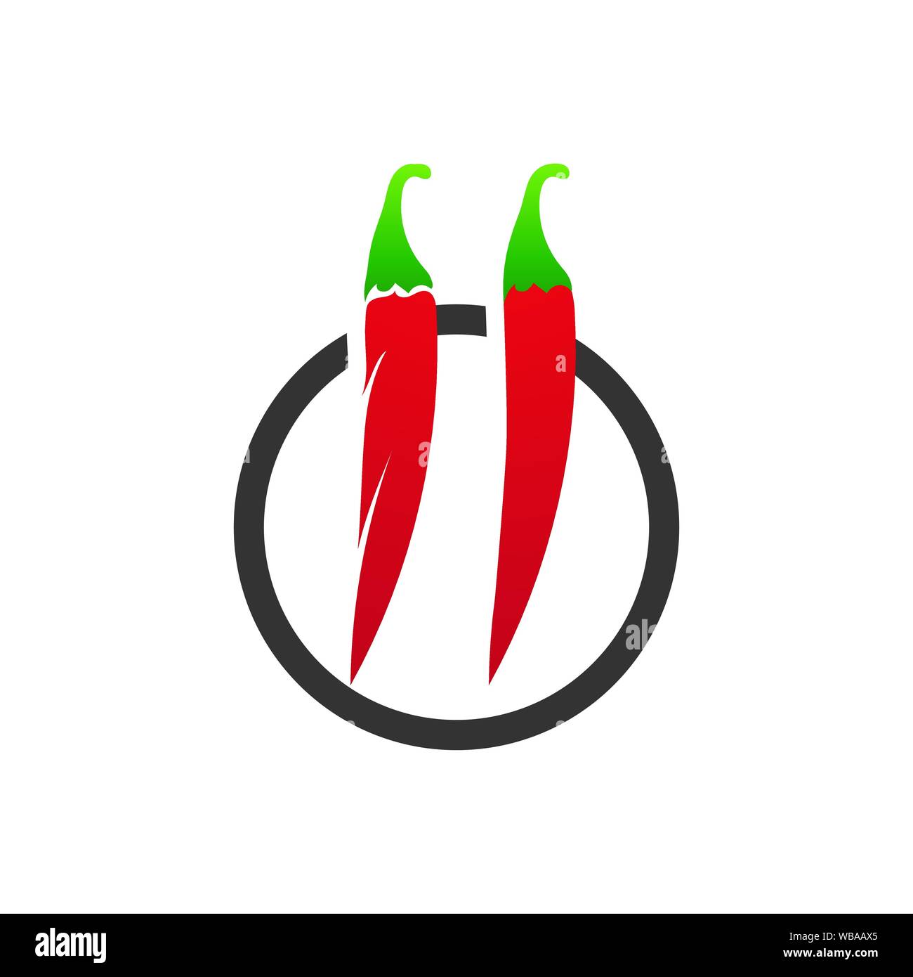 chili-pepper icon. flat illustration of chili-pepper - vector icon ...