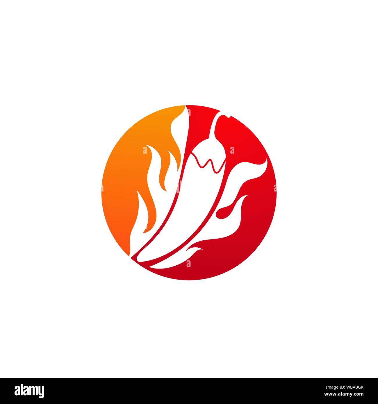 chili-pepper icon. flat illustration of chili-pepper - vector icon ...