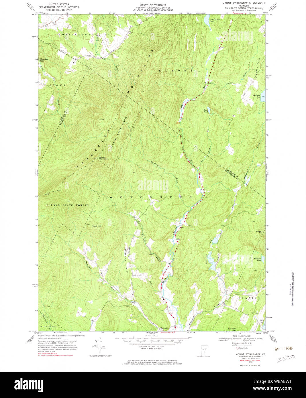 Map Of Worcester Cut Out Stock Images & Pictures - Alamy
