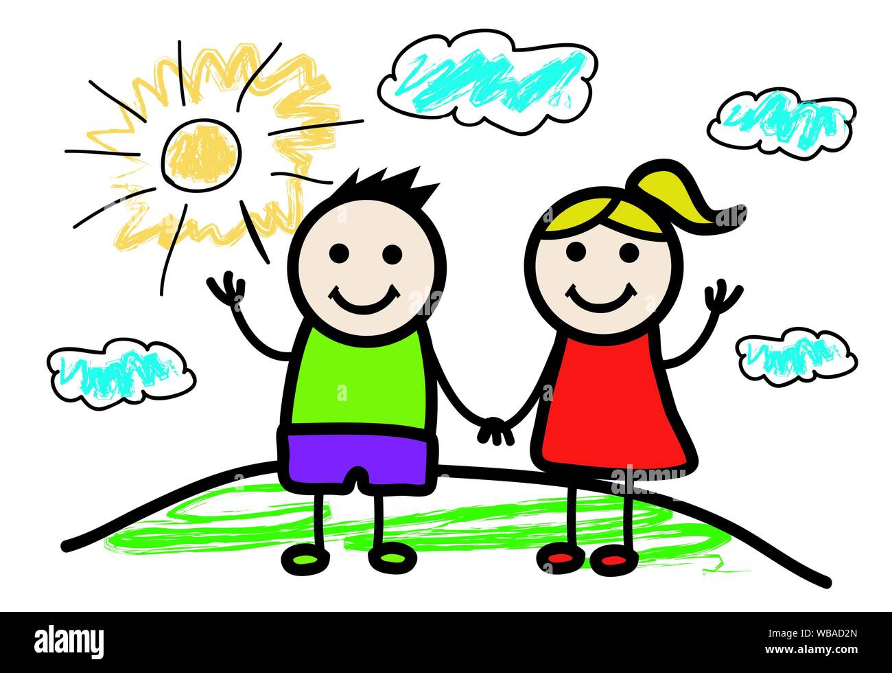kids icon vector illustration Stock Vector Image & Art - Alamy