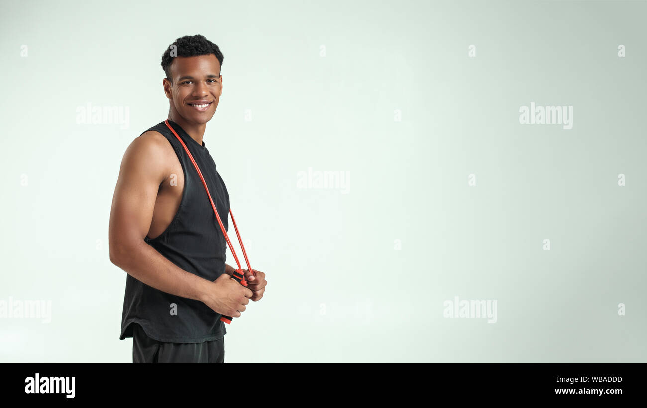 Jumping Holding Shoulders