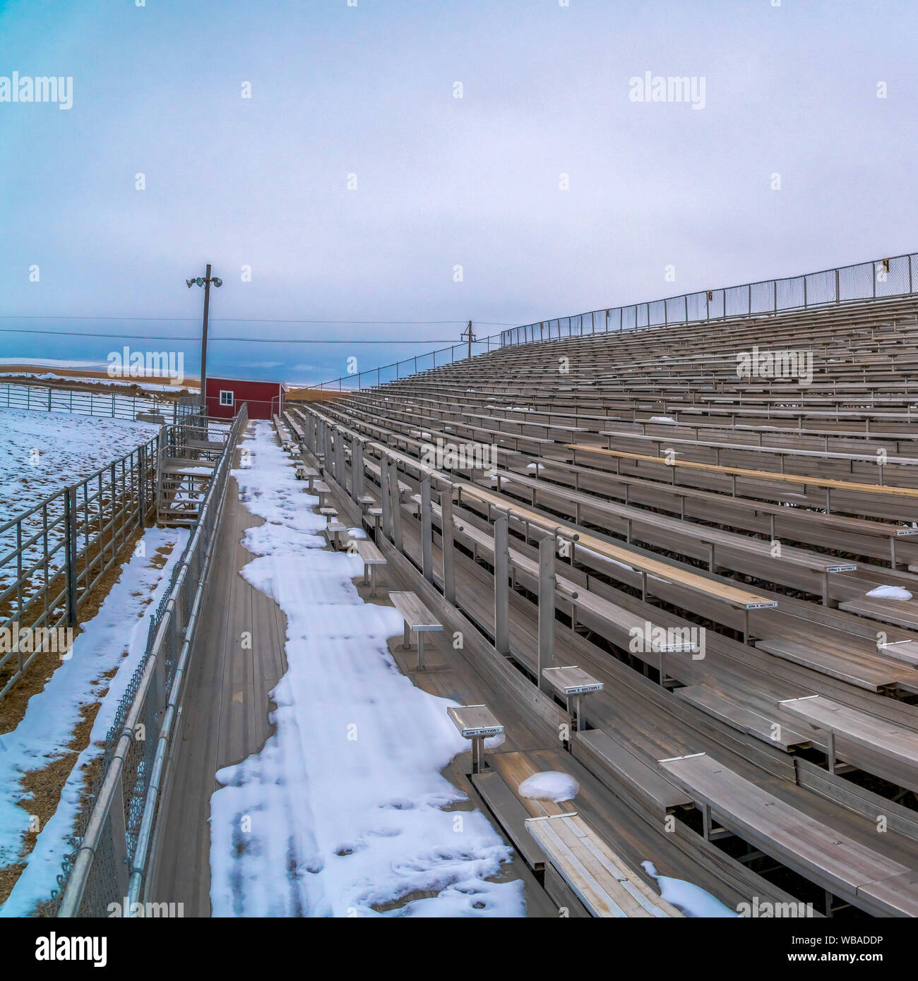 Tiered rows of benches hi-res stock photography and images - Alamy