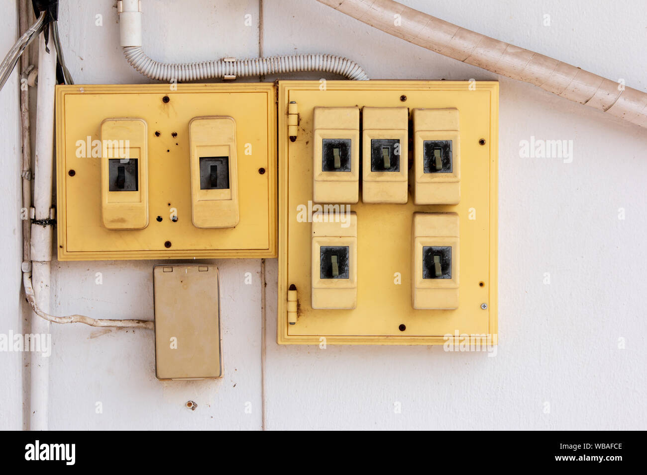 Electrical switchboard hi-res stock photography and images - Alamy