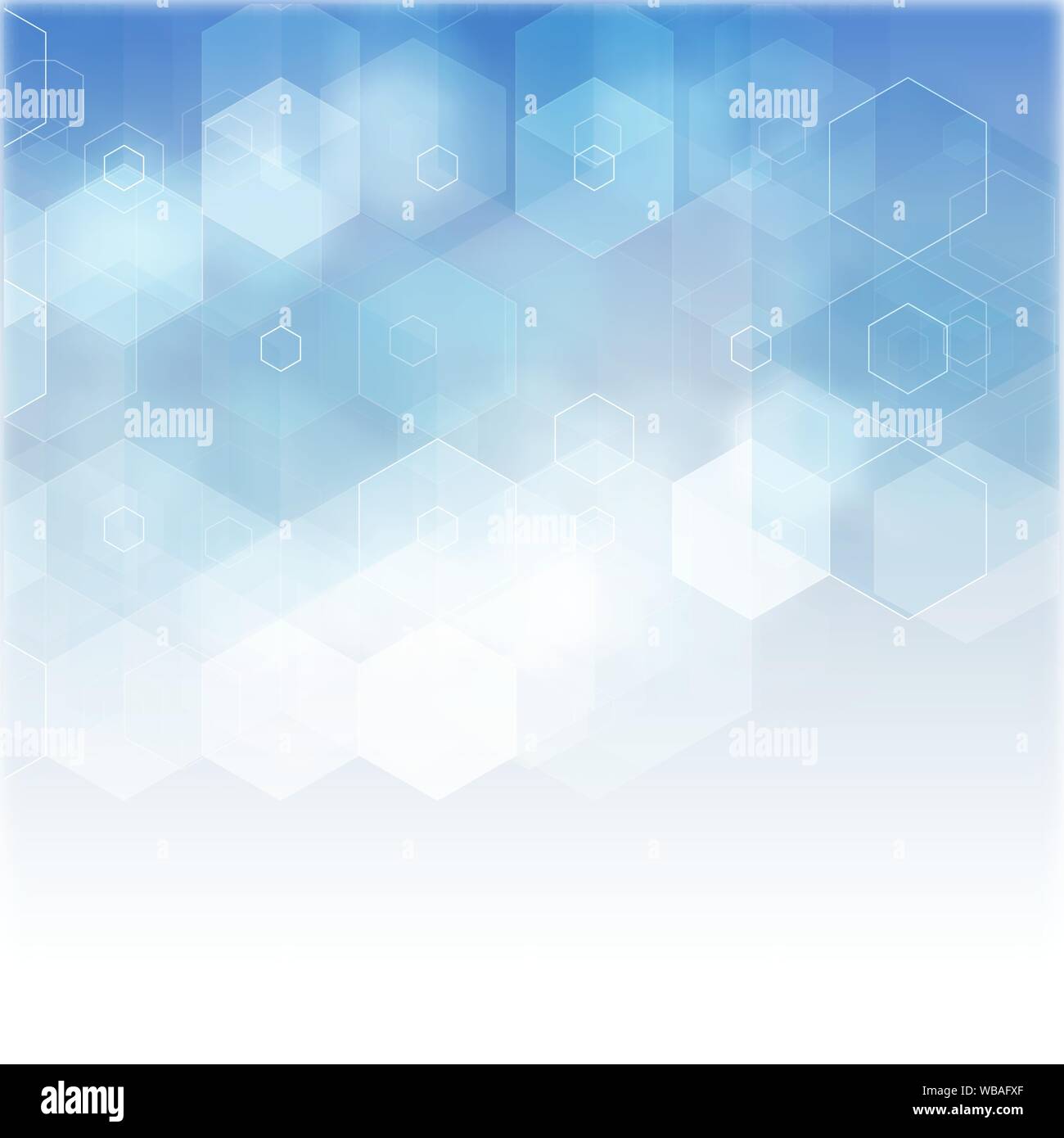 Vector Abstract geometric background. Template brochure design. Blue ...