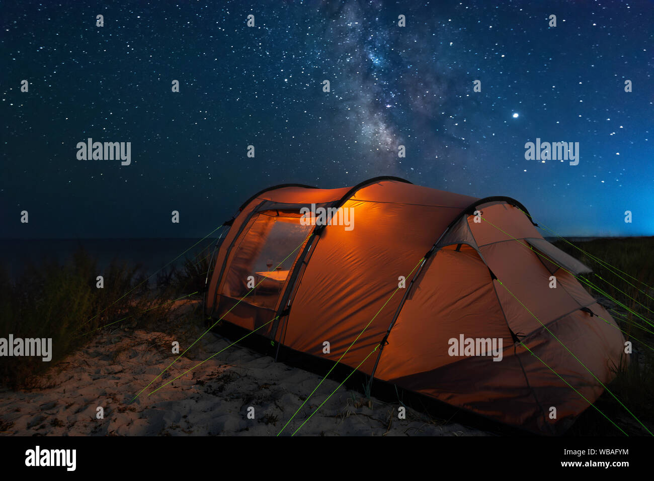 Milky sea night hi-res stock photography and images - Alamy