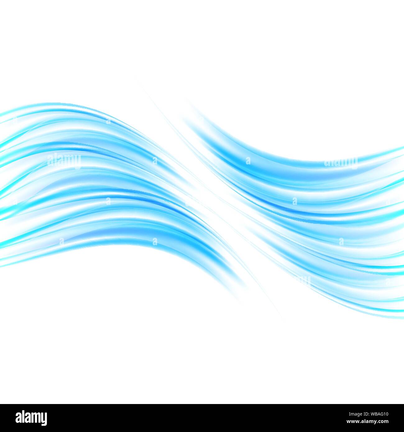 Electric blue abstract gradient motion Stock Vector Images - Alamy