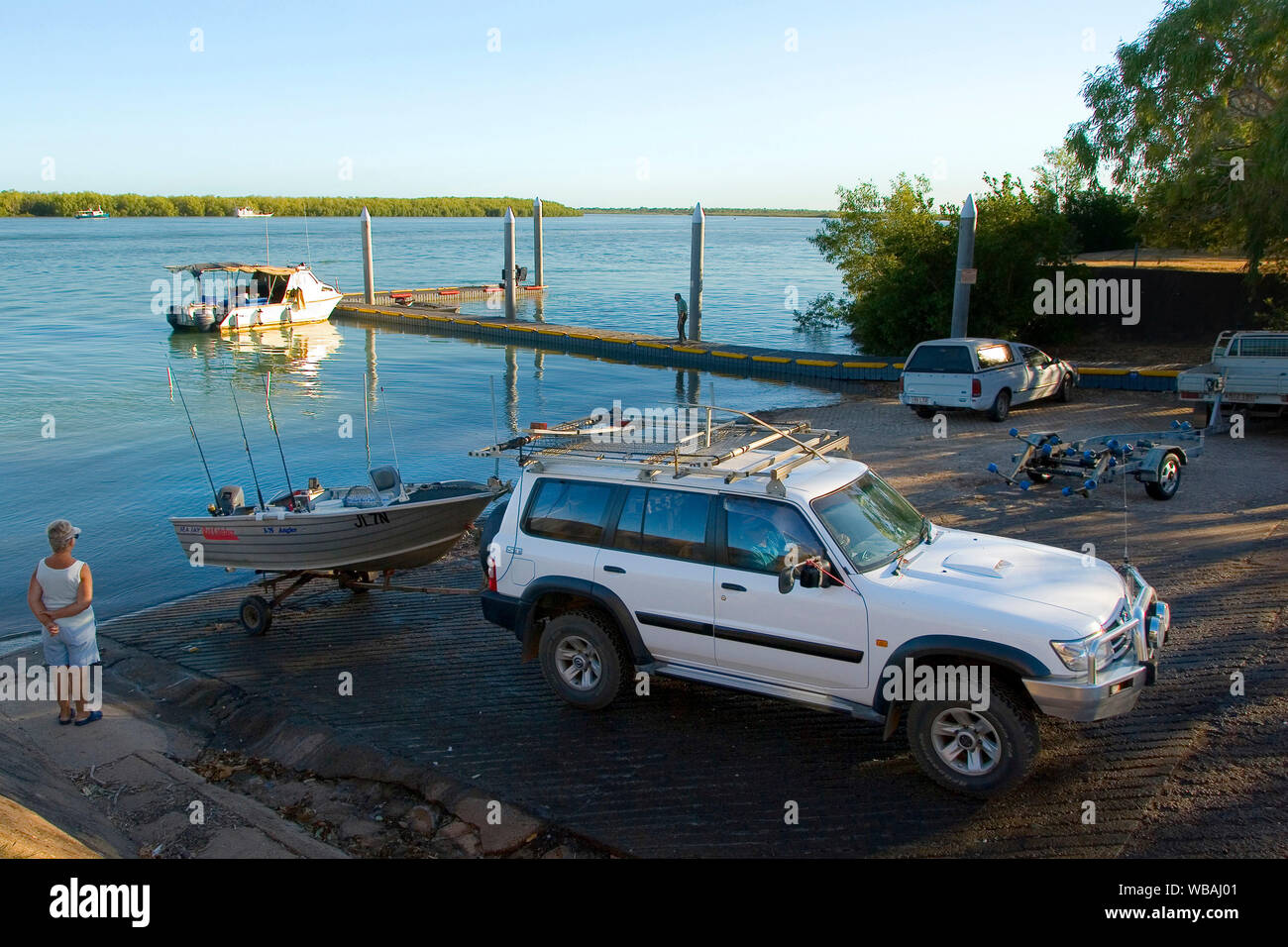 Boat ramp, for the thousands of recreational fishing tourists that ...
