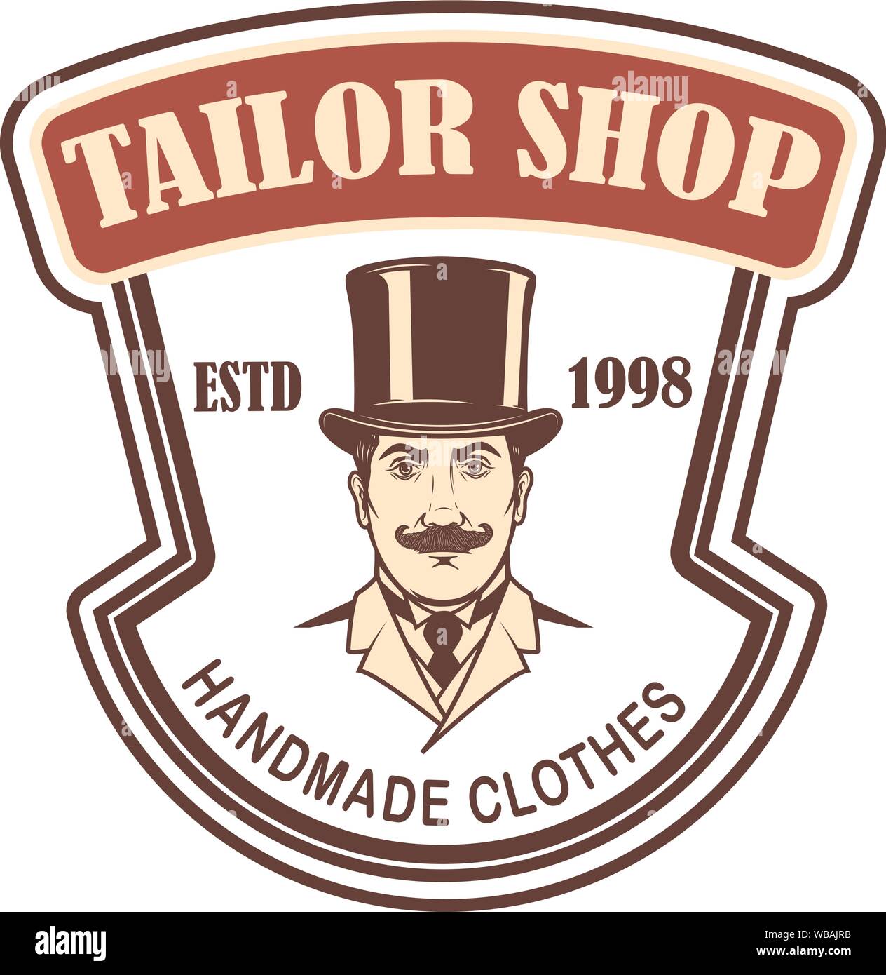 Designer clothing label Stock Vector Images - Alamy