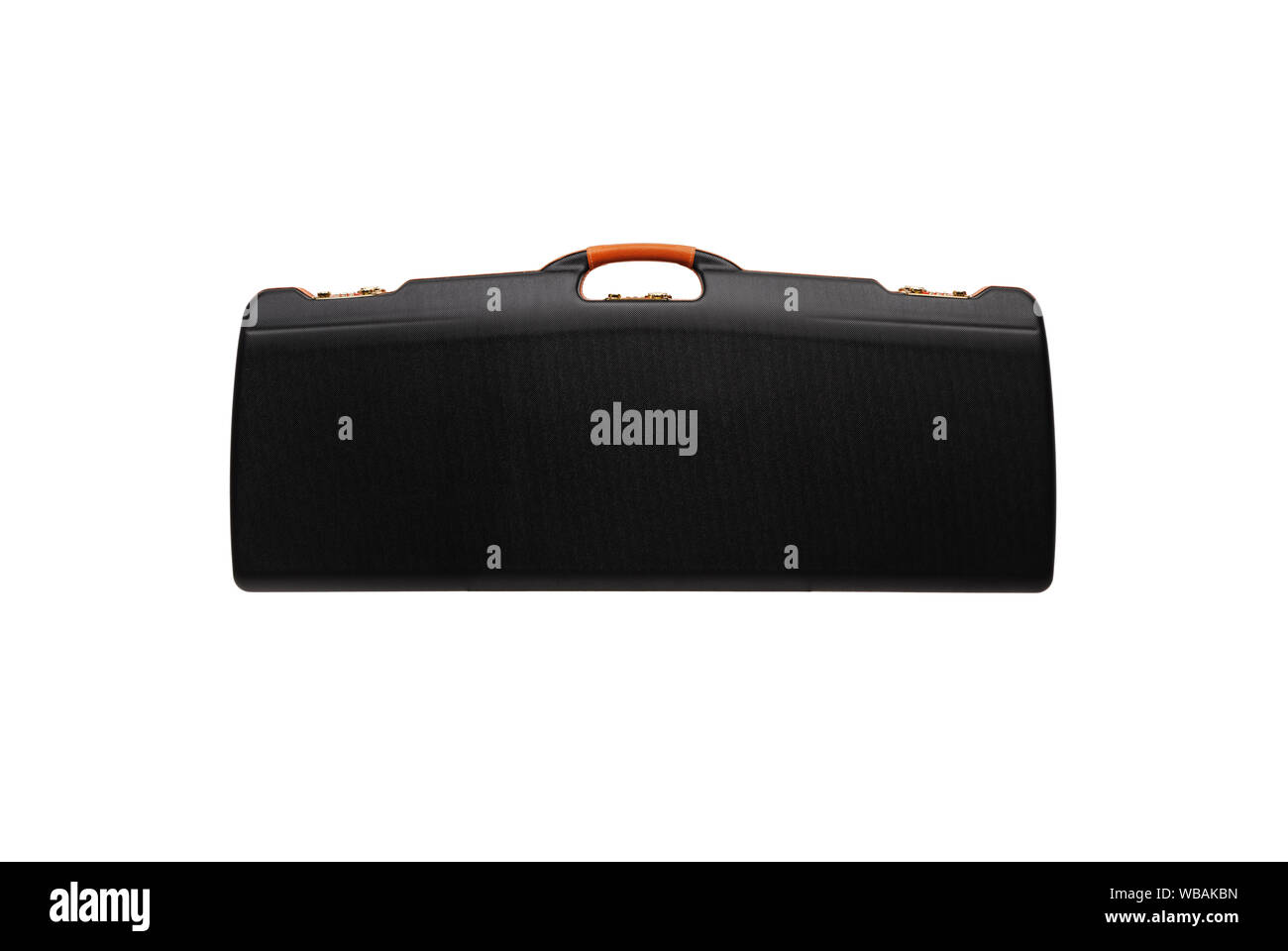 A modern luxury case for weapons with a combination lock. black plastic ...