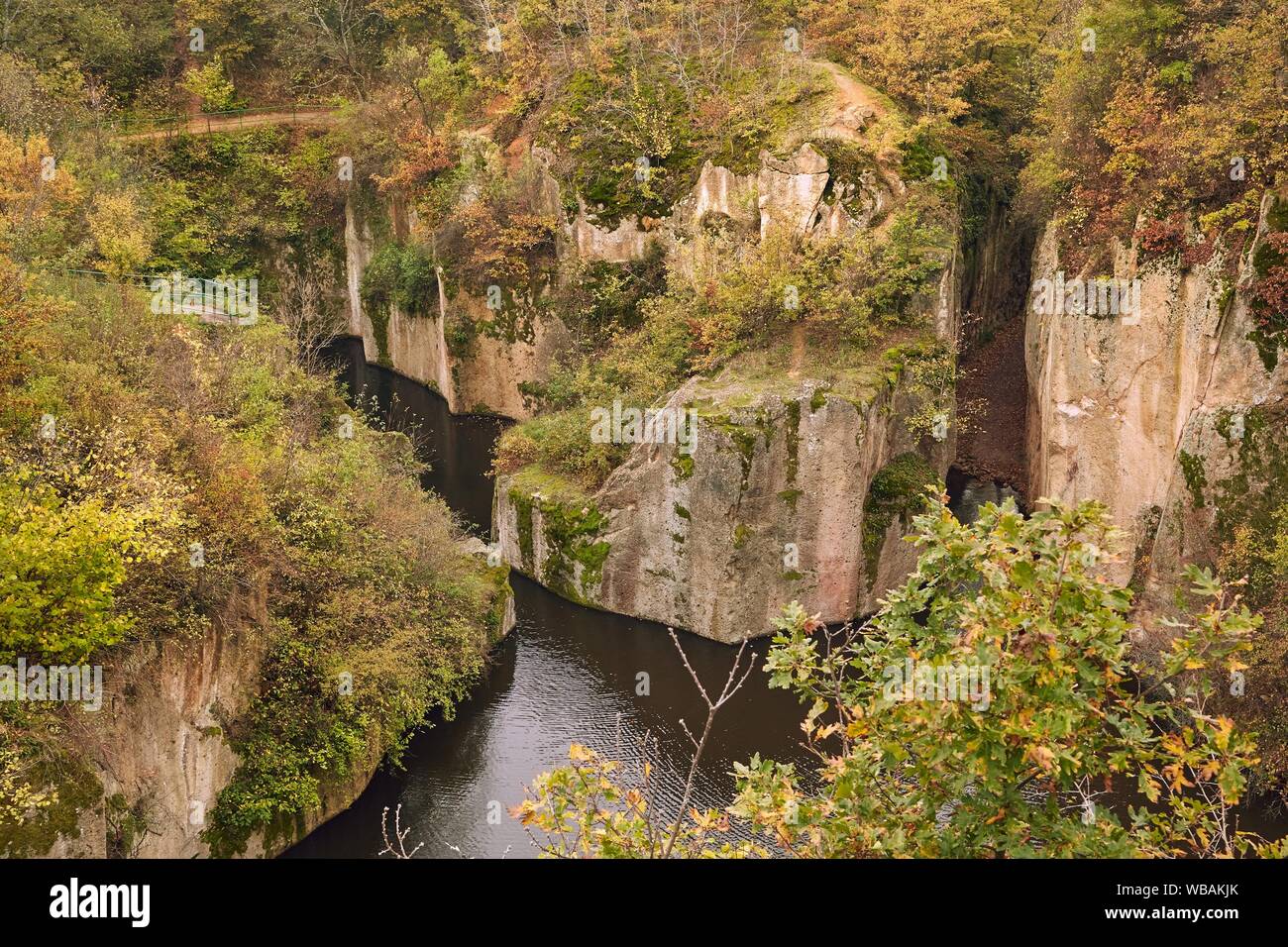 Deep cliffs high rock hi-res stock photography and images - Alamy