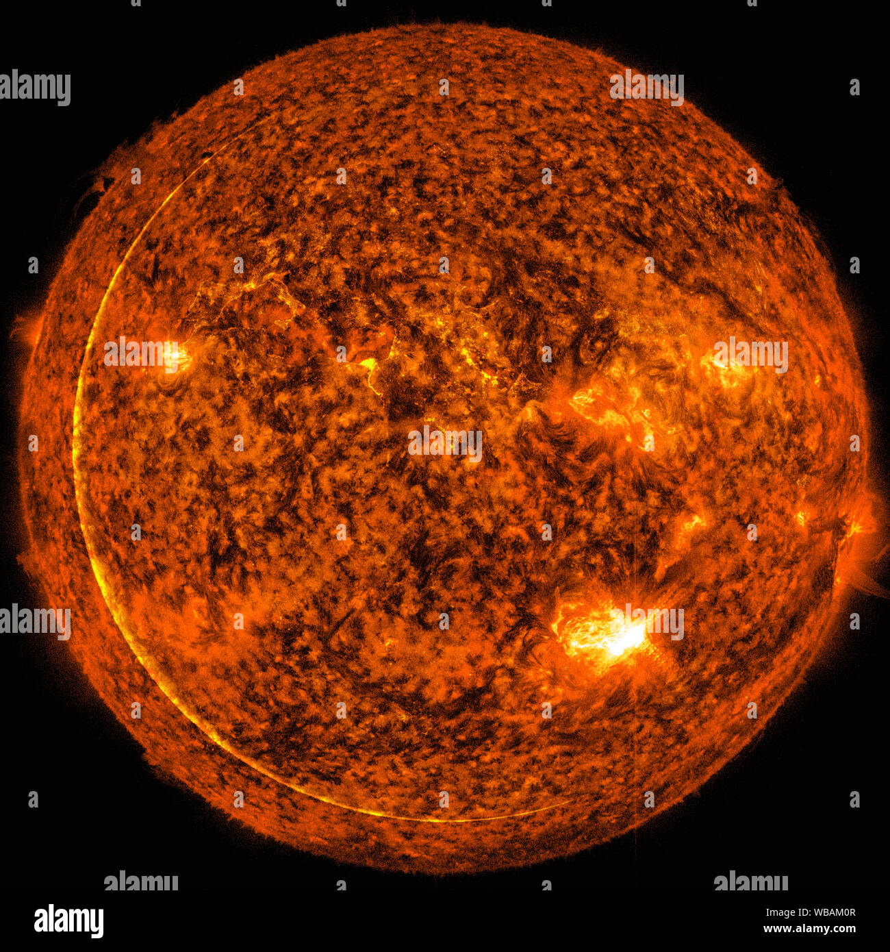 Extremely hot star. Liquid plasma. Cosmic art. Elements of this image ...