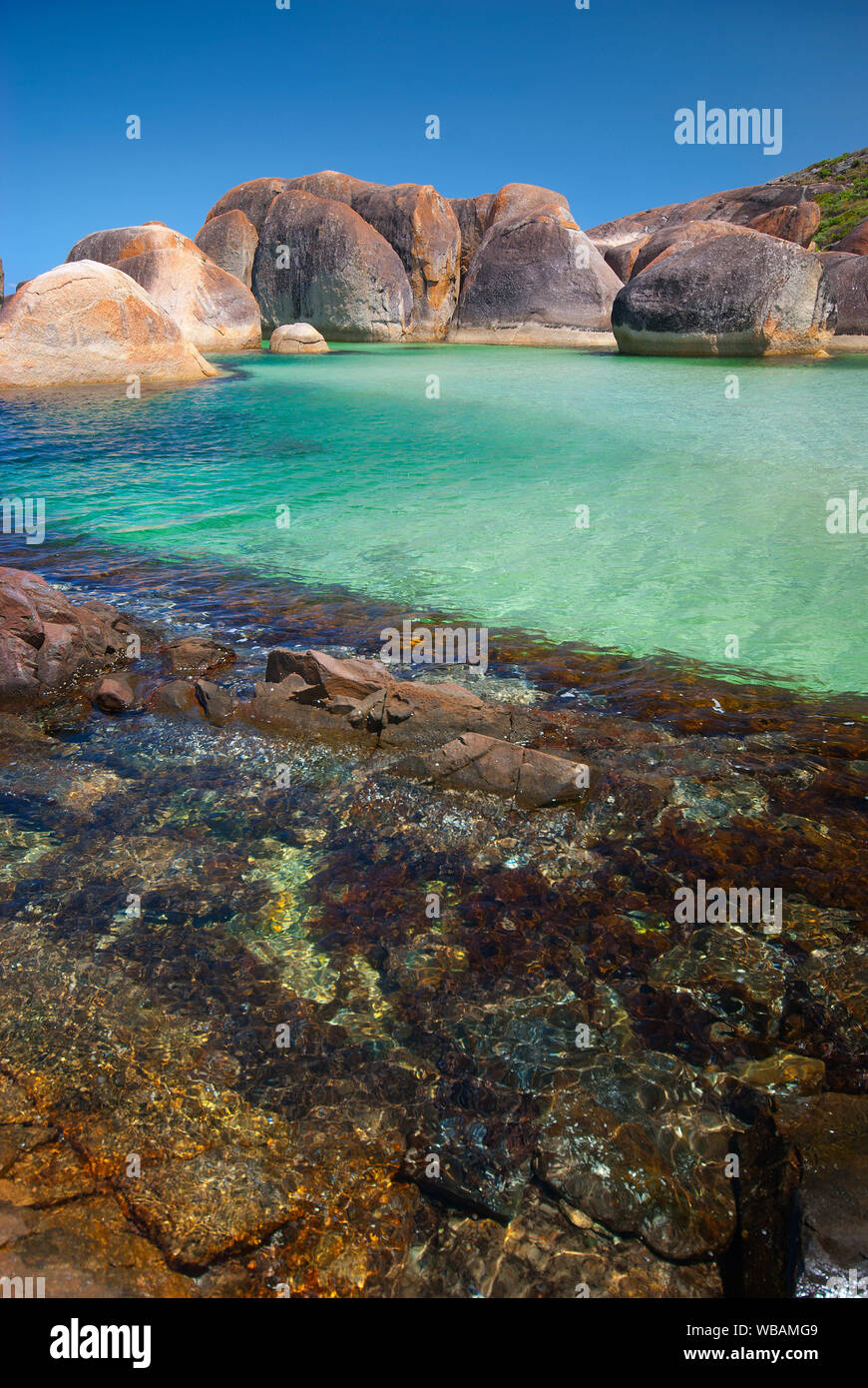 Elephant Cove and Elephant Rocks, William Bay National Park, near ...