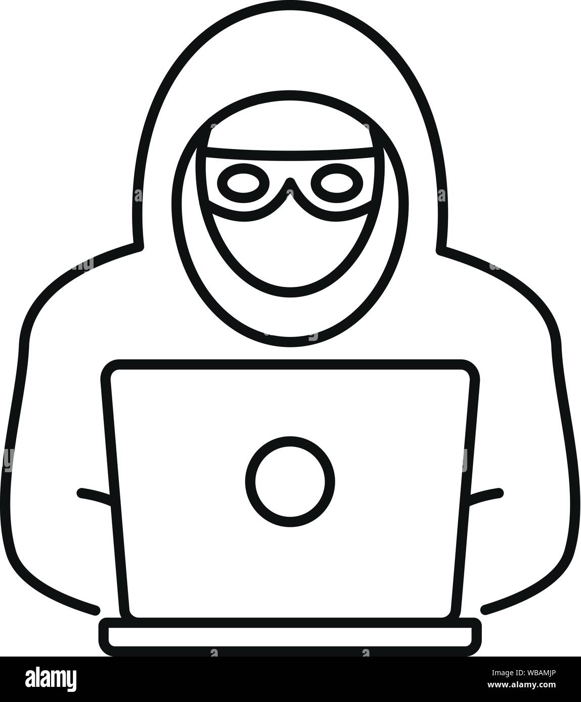 Computer Hacker Icon