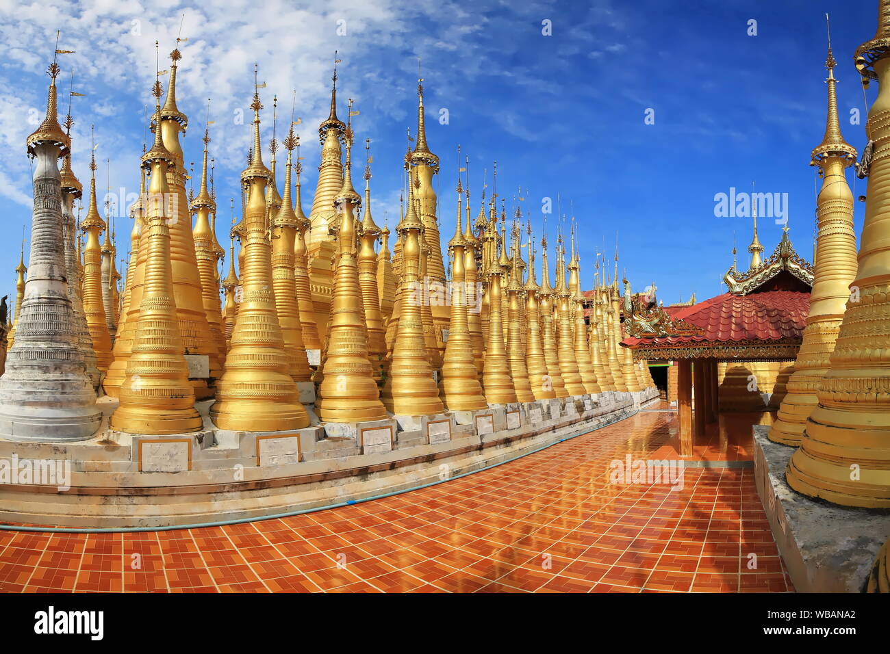 Shwe Inn Your Pagoda in Myanmar, Burma Stock Photo - Alamy