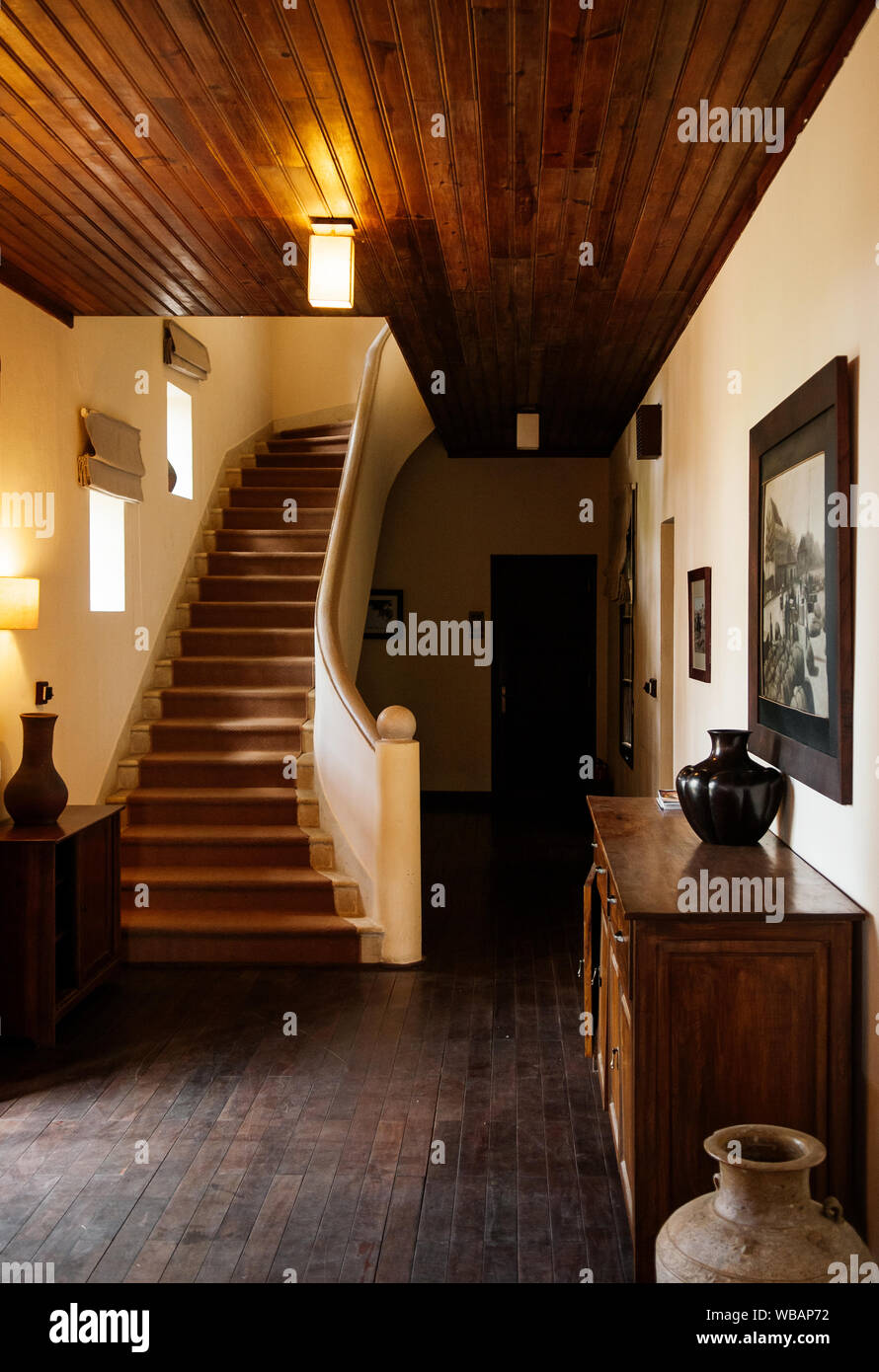 Early Colonial Home Interior 18th Century Dutch Colonial Home, One Of