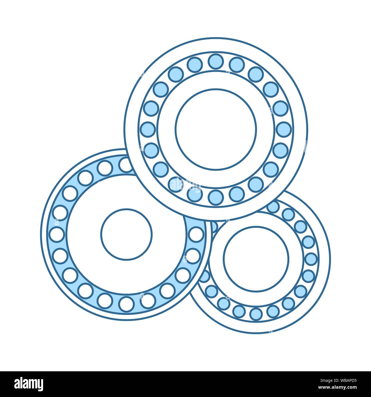 Bearing line Stock Vector Images - Alamy
