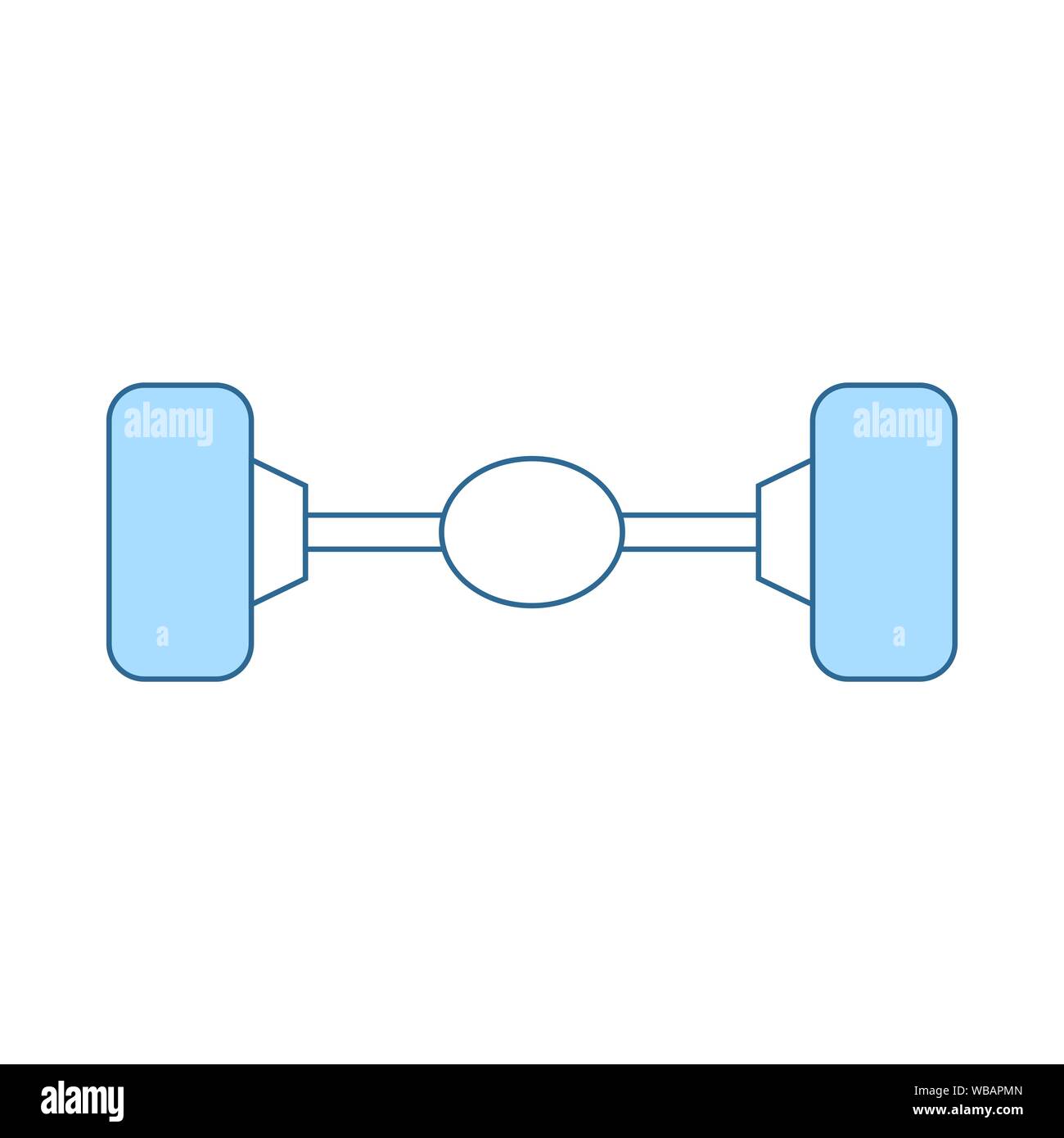 Auto rear axle Stock Vector Images - Alamy