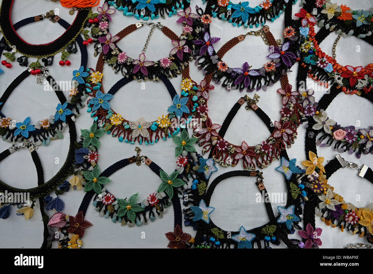 Handcrafted jewelry shop hi-res stock photography and images - Alamy