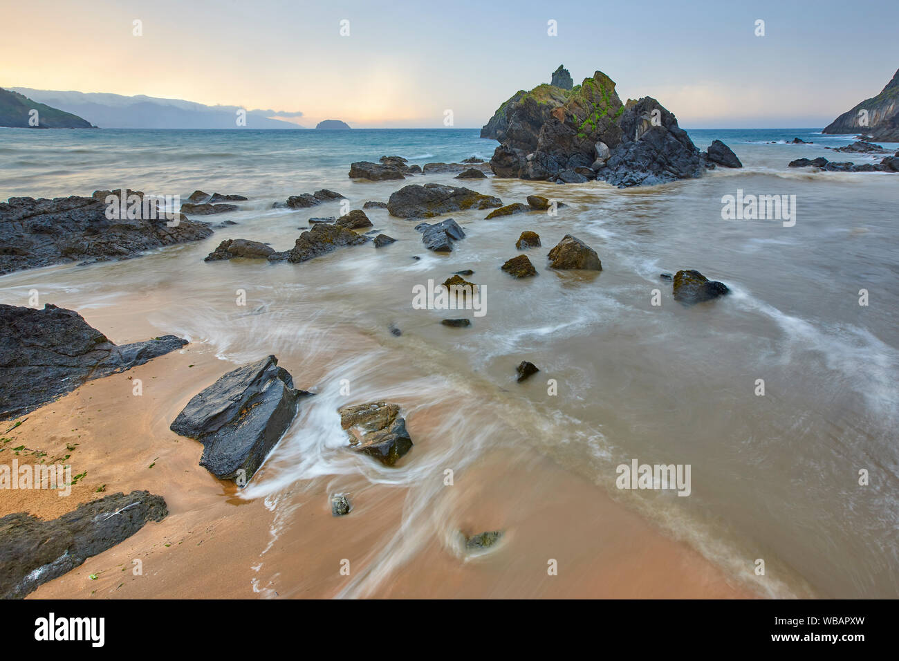 Laga beach spain hi-res stock photography and images - Alamy