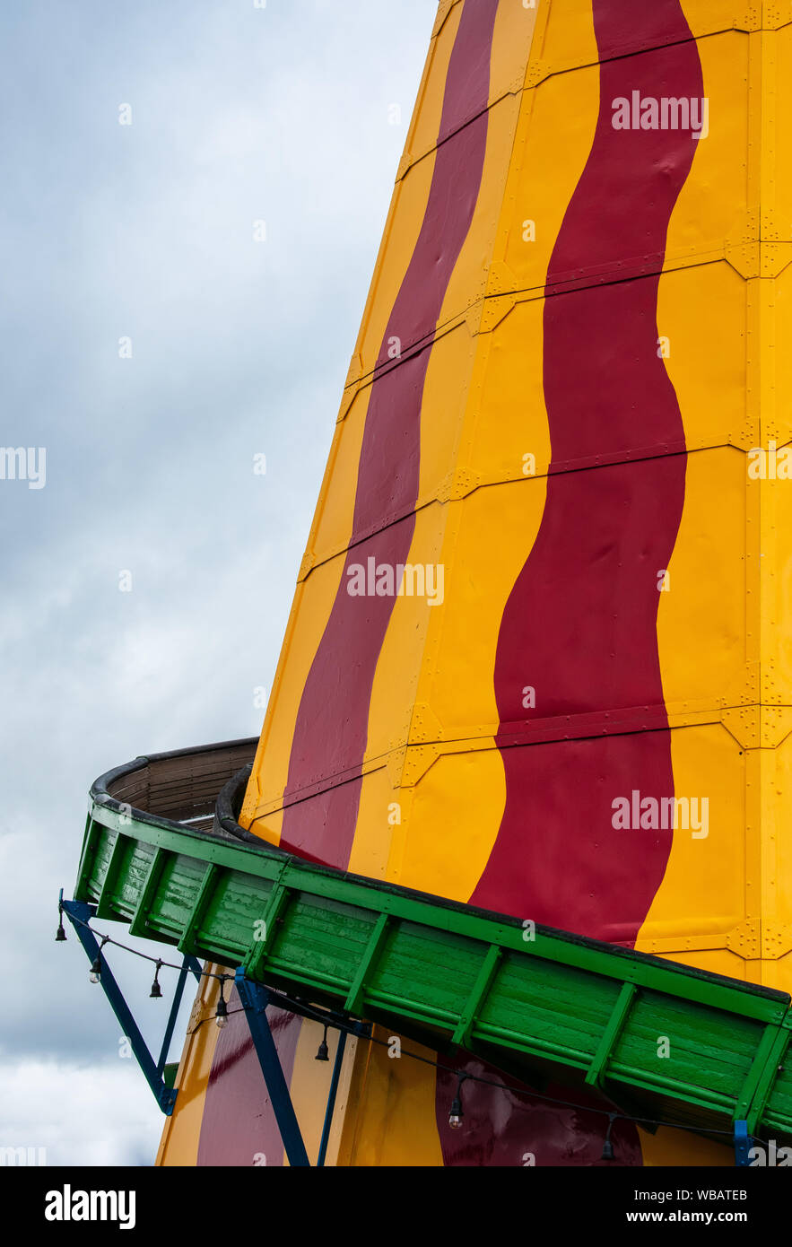 Helter skelter amusement slide hi-res stock photography and images - Alamy