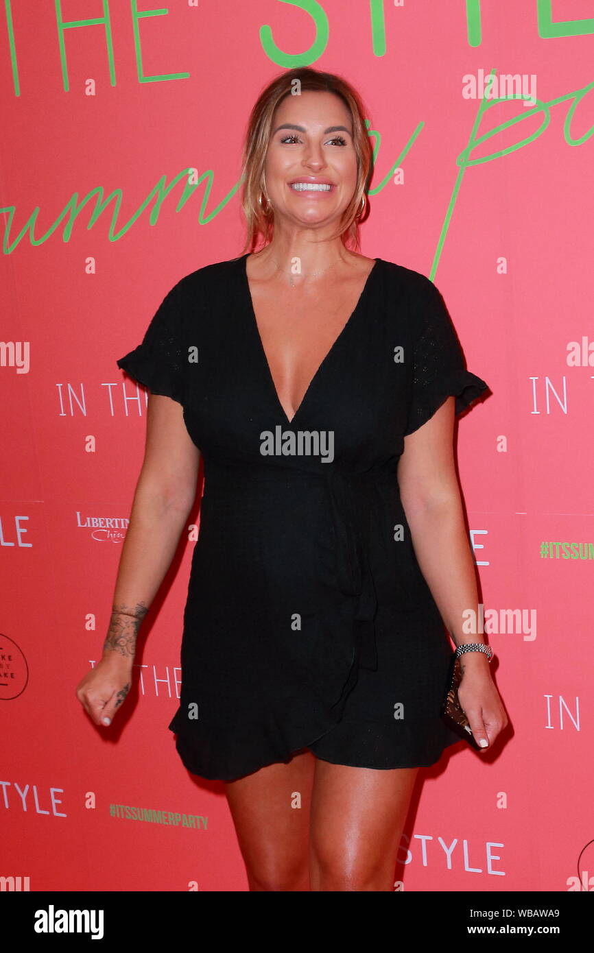 Arrivals at the In The Style summer party held at Libertine in London ...