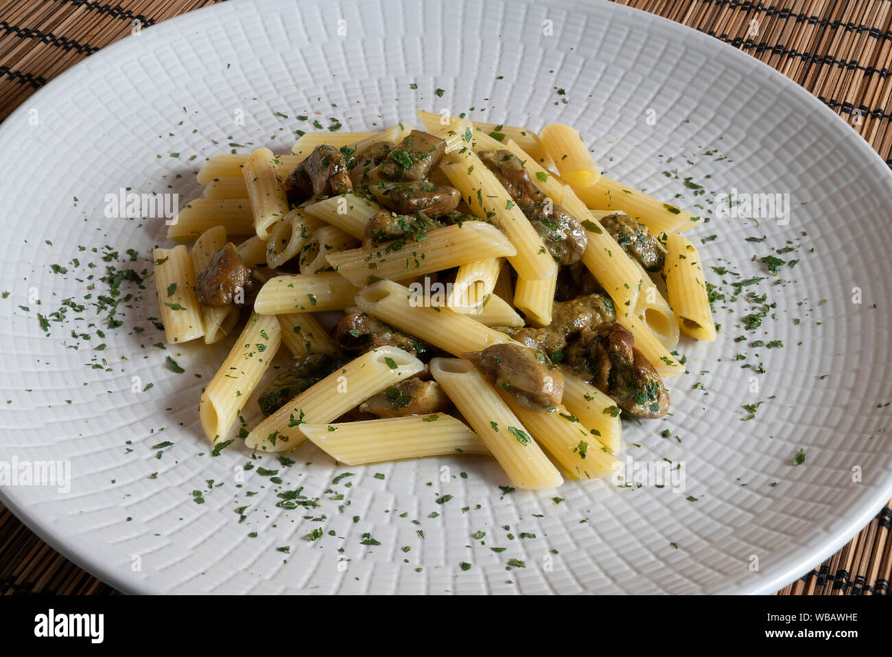 Pasta plate hi-res stock photography and images - Alamy