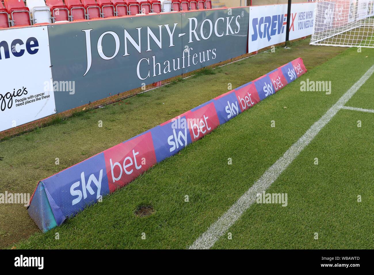 Cheltenham Town FC v Swindon Town FC at The Jonny Rocks Stadium ...