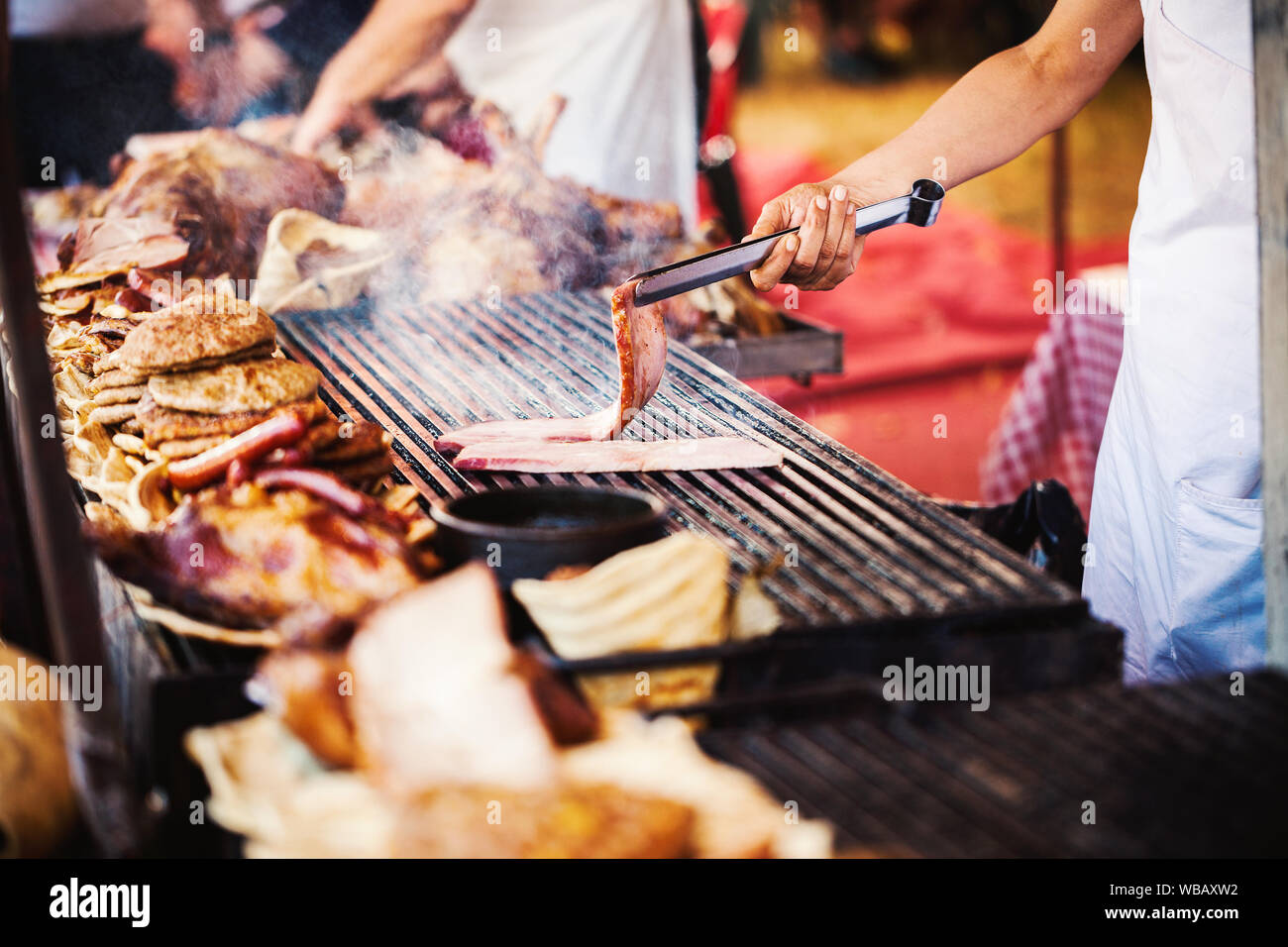 Serbian grill hi-res stock photography and images - Alamy