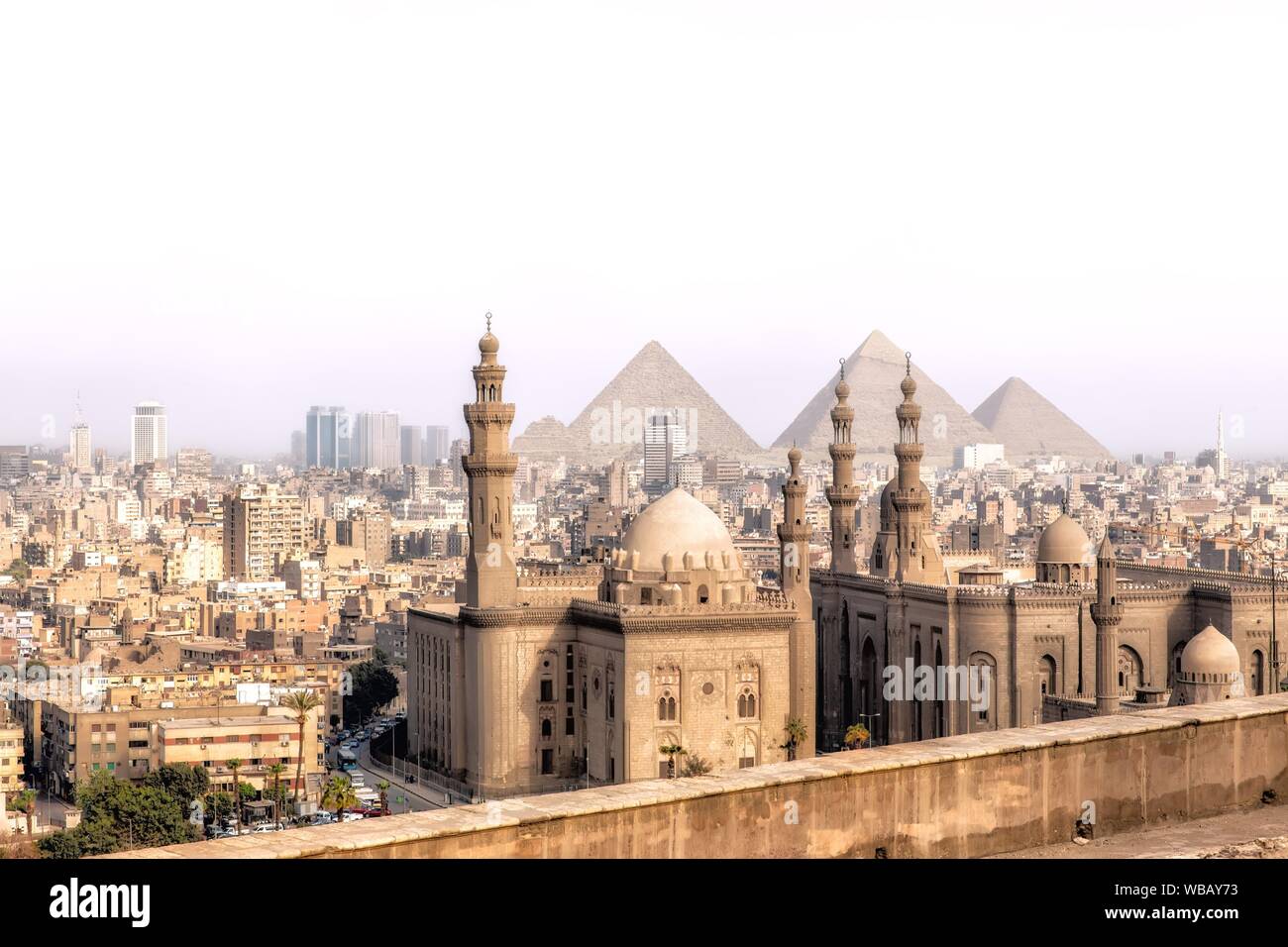Cairo pyramids aerial hi-res stock photography and images - Alamy