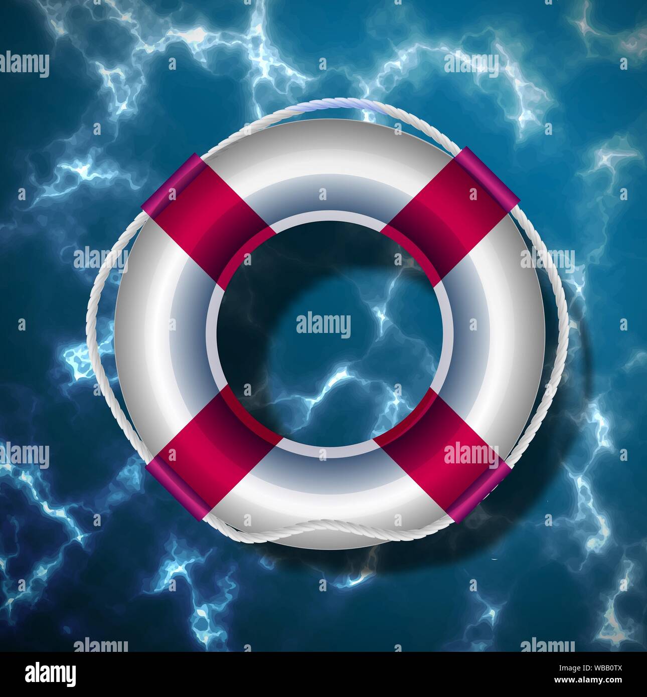 Lifebuoy vector hi-res stock photography and images - Alamy