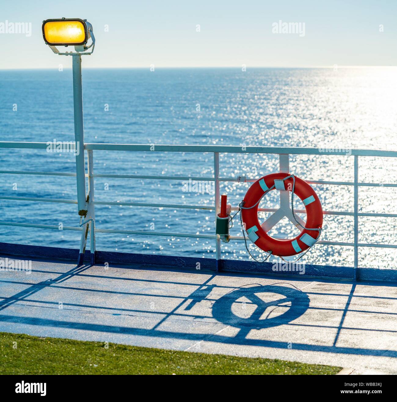 Railing Cruise Deck High Resolution Stock Photography and Images - Alamy