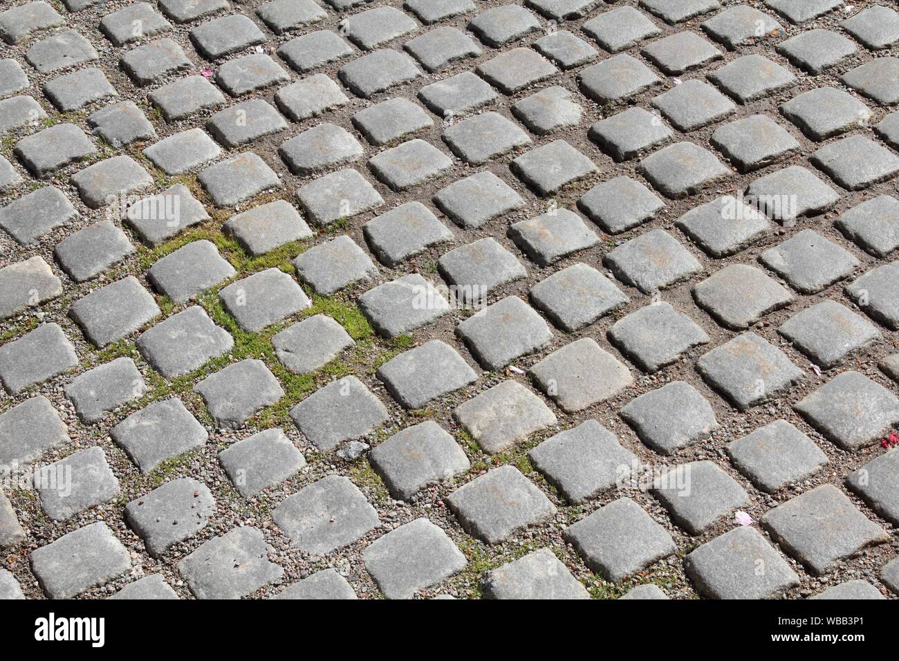 Stockholm, Sweden. Cobblestone background texture. Cobbled square in ...