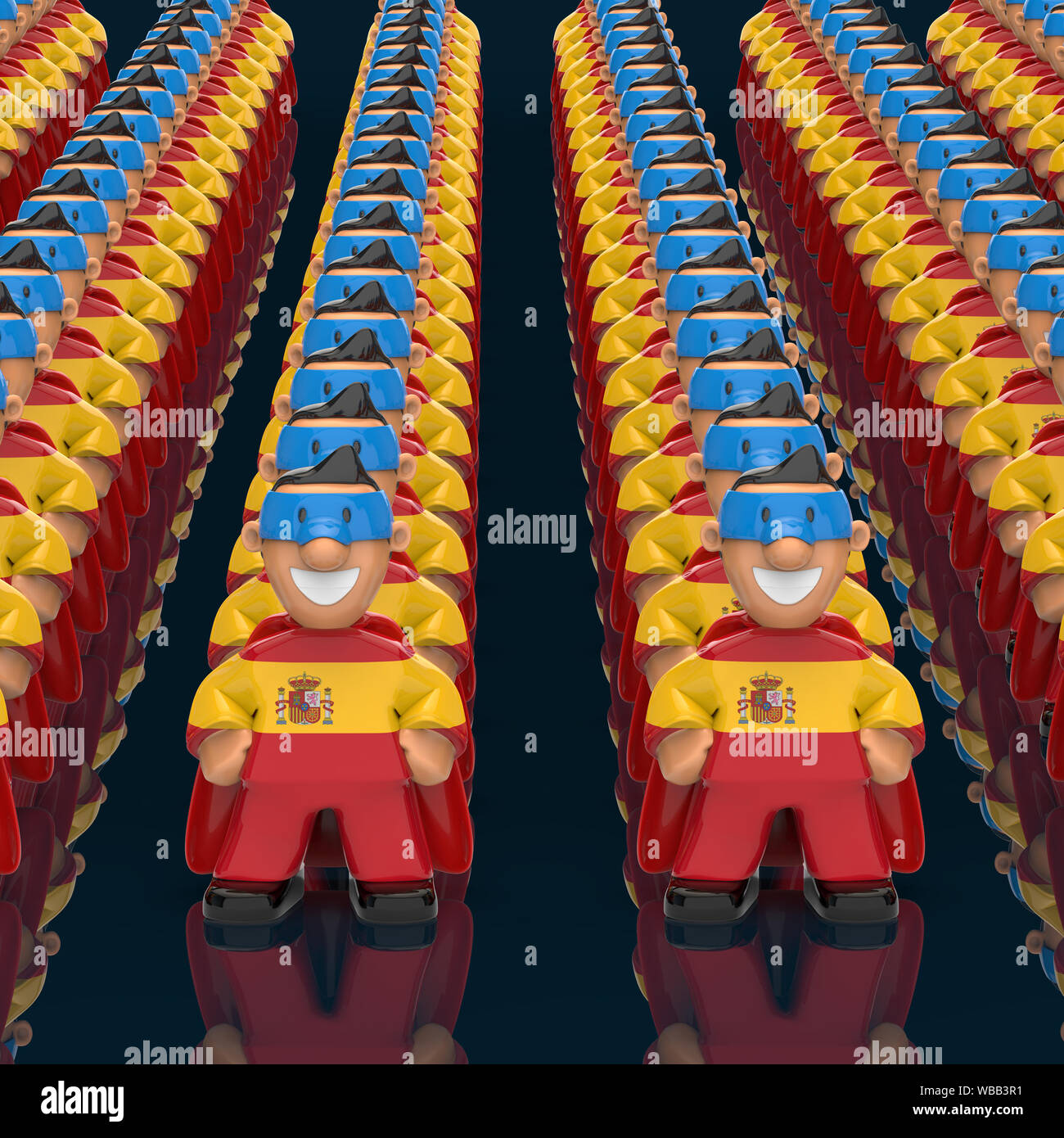 Superhero concept - 3D Illustration Stock Photo - Alamy