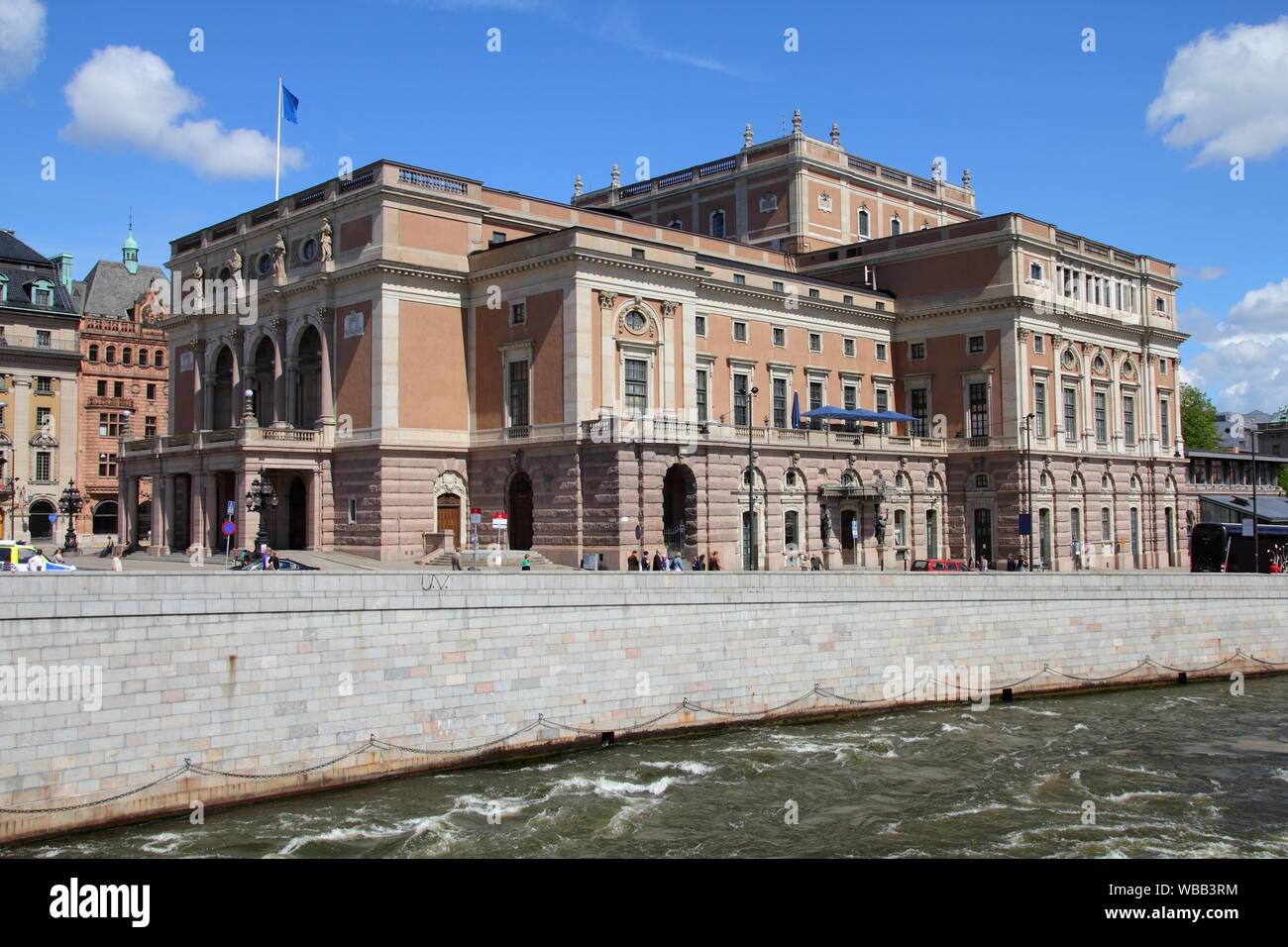 Stockholm, Sweden. Famous Royal Swedish Opera building Stock Photo - Alamy