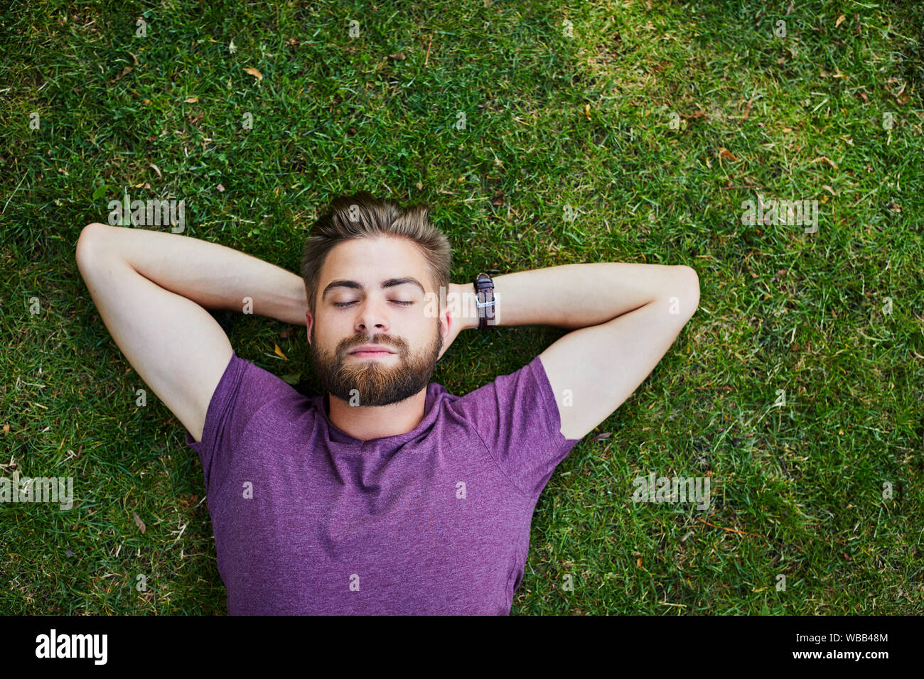 Man lying ground people hi-res stock photography and images - Alamy