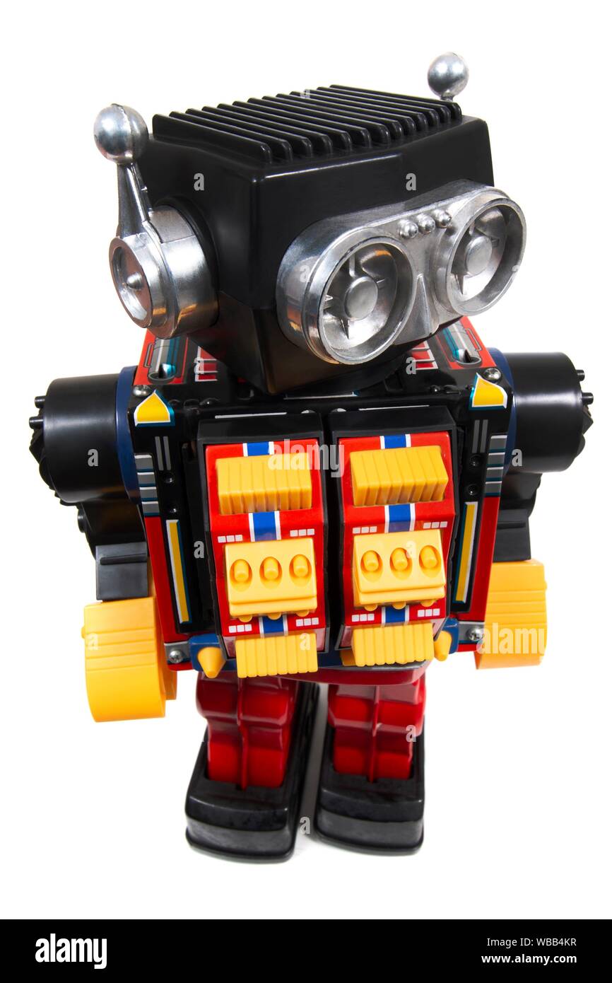 Vintage Toy Robot High Resolution Stock Photography and Images - Alamy