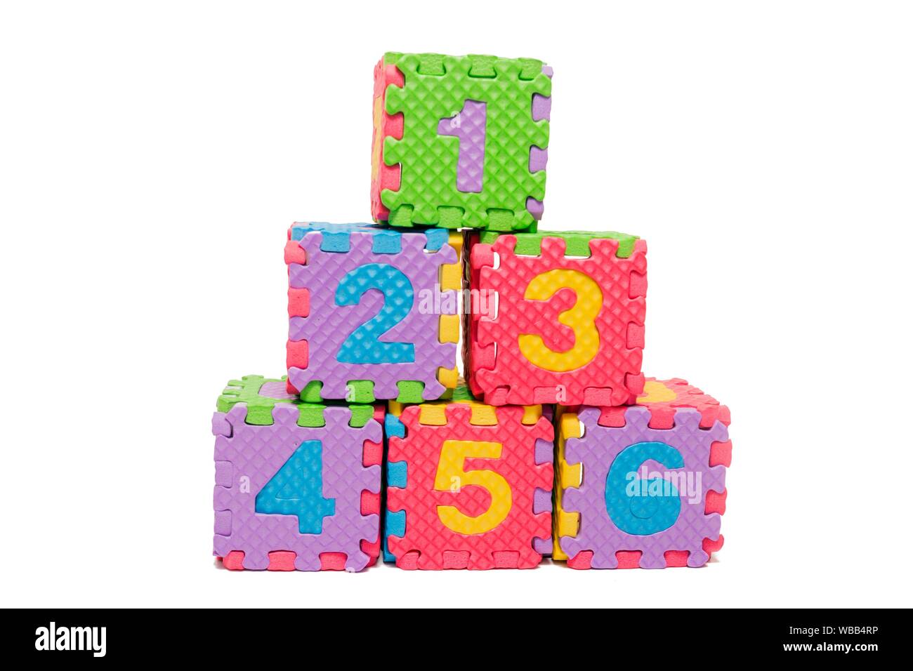 Learning numbers for kindergarten Cut Out Stock Images & Pictures - Alamy