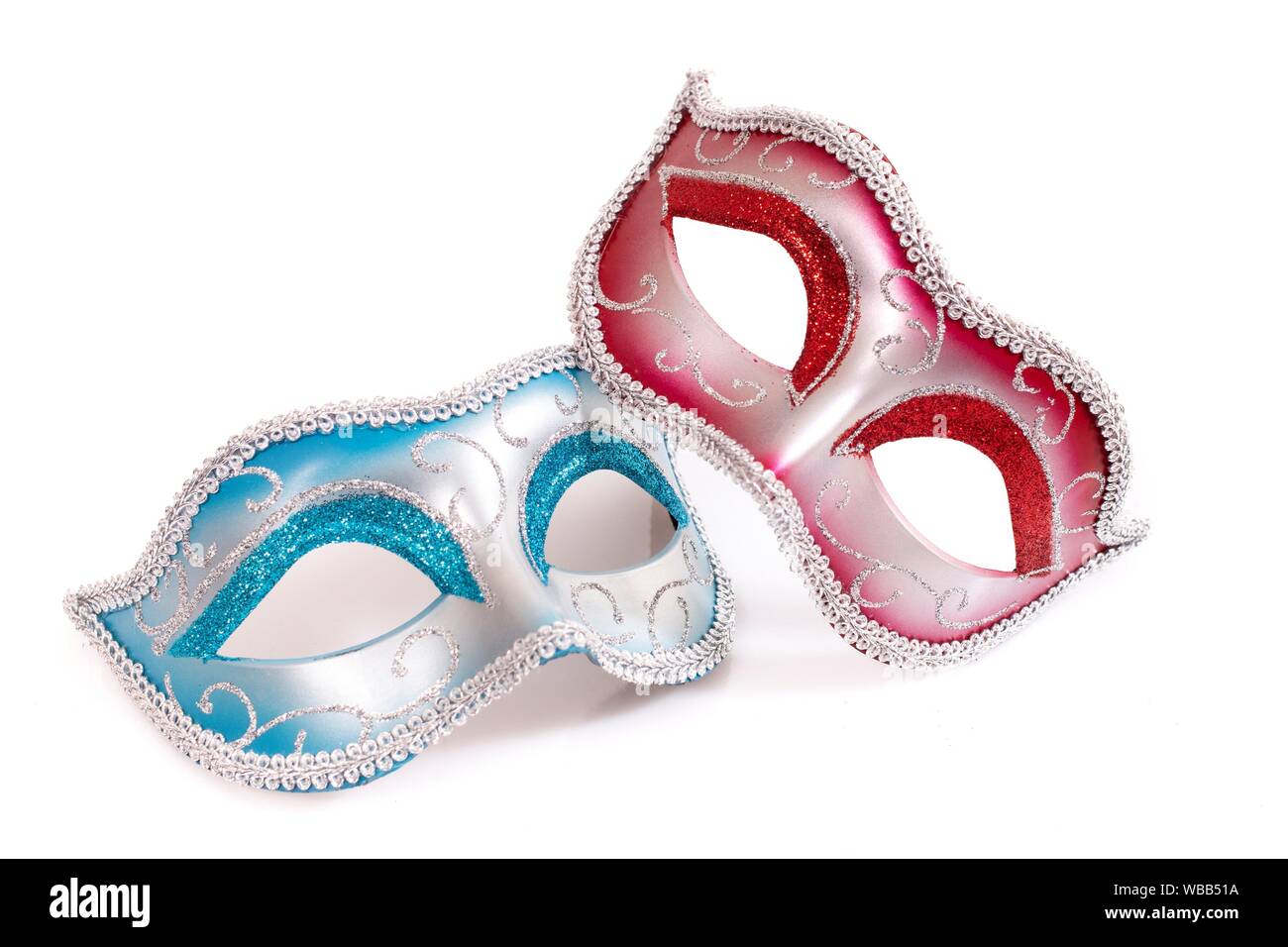 Venetian masquerade mask Cut Out Stock Images & Pictures - Alamy